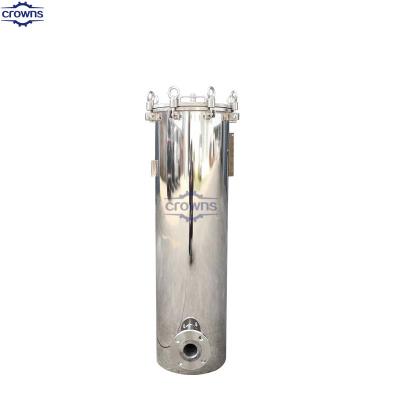 China Multiple filter cartridge housing SS304 Purifier Machine Vessel Large Bag Water Filter for Food Industry for sale