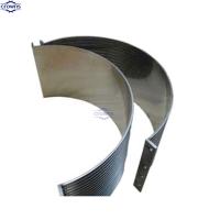 China Stainless Steel Static Side Hill Screen Sieve Bend Screen for Food Processing for sale