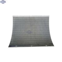 China 304 316L Stainless steel wedge wire Static sieve bend DSM screen Coanda Intake Screens for sale