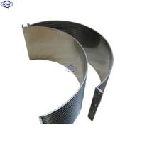 China 304 316L Stainless steel wedge wire Static sieve bend DSM screen Intake Screens for sale