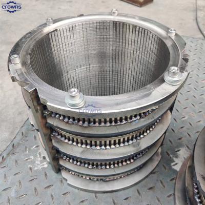 China Water Well Johnson Screen Wedge Wire Screen Metal Filter Screen for sale