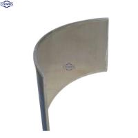 China China Factory High Pressure Stainless Steel 304 316L Wedge Wire Screen Sieve Bend Screen for Fish Pond for sale