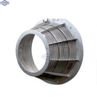 China Stainless Steel Johnson v wedge wire basket centrifuge for Industry for sale