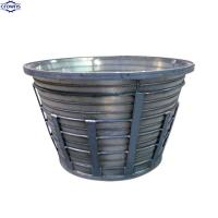 China Baskets Metal Stainless Steel Mesh Filter Coal Cylinder Sieve Screen Water Centrifuge Wedge Wire Centrifugal Basket for sale