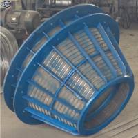 China Stainless Steel Centrifuge Wedge Wire Basket For Industry Centrifuge Basket Vibrating Screen Mine Selection for sale