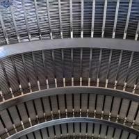 China Customized Johnson Stainless Steel Wedge Wire Mesh Filter Screen Tube For Water Well Filtration for sale