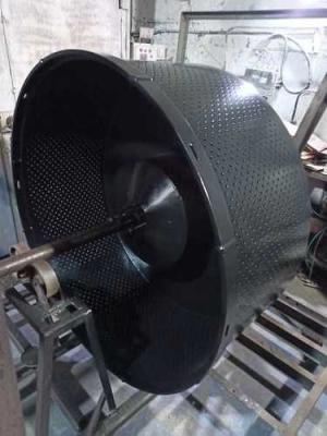 China Square Hole Shape Filtering Centrifuge Basket In Stainless Steel for sale