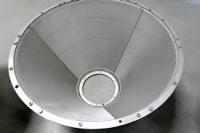 China Precision-engineered Paper Industry Screen Basket with 90-150 Screen Slot for sale
