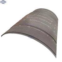 China China Factory High Pressure Stainless Steel 304 316L Wedge Wire Screen Sieve Bend Screen for Fish Pond for sale