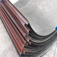 China China Factory High Pressure Stainless Steel 304 316L Wedge Wire Screen Sieve Bend Screen for Fish Pond for sale