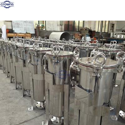 China Stainless Steel Multi-Bag Filter Housing Industrial Water Filters for Food Industry for sale