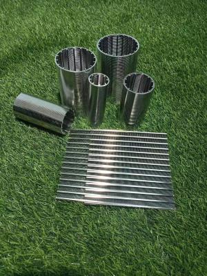China Wedge Wire Screen for Filtration V-shaped Profile at Wire Diameter 0.25mm-2.5mm for sale