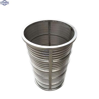 China Continuous High Performance Stainless Steel Material Water Well Wedge Wire Screen for sale