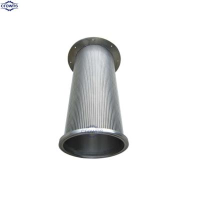 China Johnson Stainless Steel Wedge Wire Mesh Johnson filter screen for sale