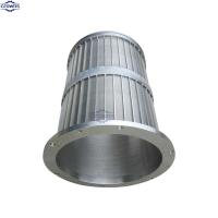 China Johnson Stainless Steel Wedge Wire Mesh Johnson filter screen Stainless Steel Wire Wrapped Metal Filter for sale