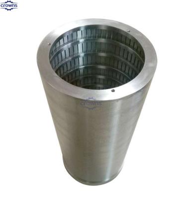 China Slotted wedge wire Johnson filter tube deep well pipe Wedge V Slotted Wire Stainless steel 316 Sieve Cylinder for sale