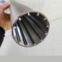 China 2023 New wedge wire screen sieve pipe/water well Johnson screen for sale