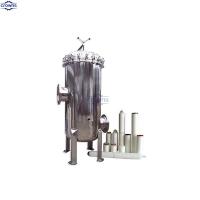 China Best Sales Stainless Steel Bag Filter Cartridge Housing For Whole House Water Purification for sale
