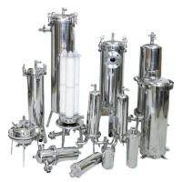 China Efficient Multi Cartridge Filter Housing with Stainless Steel Construction for sale