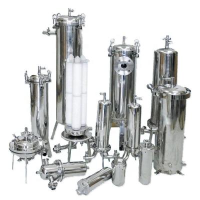 China Efficient Multi Cartridge Filter Housing with Stainless Steel Construction for sale