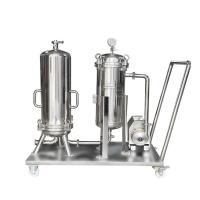 China Filter Bag Capacity 3000L/Hour Wire size 1.5x2mm Stainless Steel Bag Filter Housing for sale