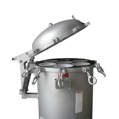 China PVC Bag In Bag Out HEPA Filter Housing featuring Max.operating pressure of 6.0bar for sale