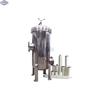 China Multi Cartridge Filter Housing, GB/HG/DIN/ANSI/JIS Standard Flange, Filtration 1~100μm for sale