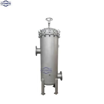 China Stainless Steel Security Filter Bag Filter Housing Multi Cartridge Filter Housing for sale