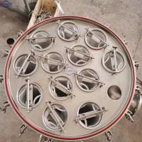 China Stainless Steel Multi Bag Filter Housing Industrial Water Filters For Food Industry for sale