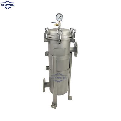 China Stainless Steel Multi Bag Filter Housing Industrial Water Filters for Food Industry for sale