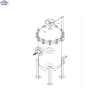 China Stainless Steel Multi Bags Filter Housing for Industrial & Food Industry for sale