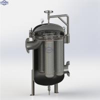 China Stainless Steel Multi Bags Filter Housing for Industrial & Food Industry for sale