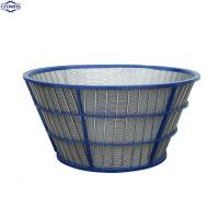 China Stainless Steel Centrifuge Basket for Industrial Applications for sale