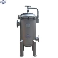 China Stainless Steel Bag Filter Housing for Industrial Water Filtration for sale