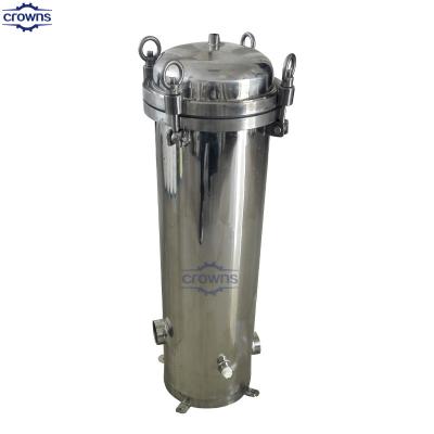 China Stainless Steel Multi Bag Filter Housing with Strong Dirt Holding Capacity for sale