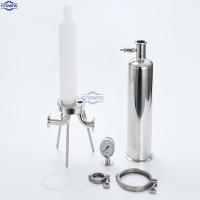 China SUS304/316L Stainless Steel Filtergehäuse for High Removal Rating for sale