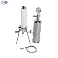 China Customizable SS304/SS316 Body Material with Various Seals  1μm - 100μm Filtration Accuracy for Various Applications for sale