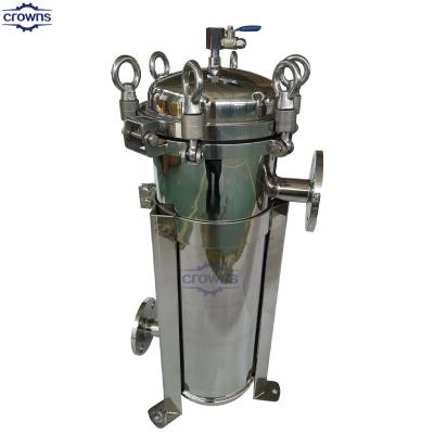 China Convenient and Flexible SS Bag Filter Housing for Various Applications and Easy Replacement for sale
