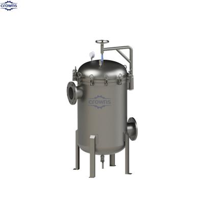 China Stainless Steel Multi Bag Filter Housing: High Pressure & Low Cost Filtration for sale