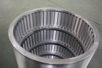 China Rounded Corner Industrial Sieve Screen for Paper Industry with Customized Hole Size for sale