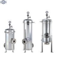 China Stainless Steel Multi Cartridge Filter Housing for Liquid and Gas Filtration for sale