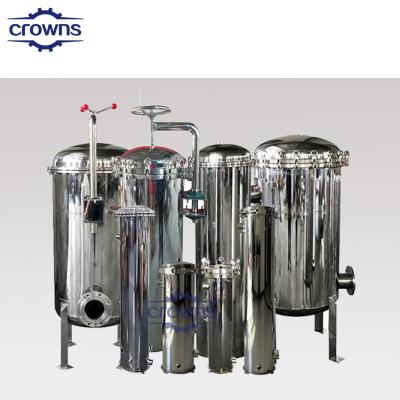 China Stainless Steel Multi Bags Filter Housing for Industrial Water Filters for sale
