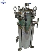 China Stainless Steel Multi Bags Filter Housing for Industrial Water Filters for sale