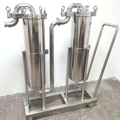 China 50 GPM Multi Cartridge Filter Housing With Inlet/Outlet 2 And 9.75 Cartridge Length for sale