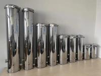 China 20000L/Hour Industrial Cartridge Filters with Flange Inlet and Polypropylene Filter Media for sale