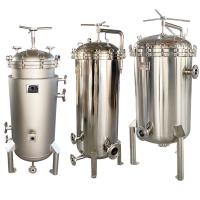 China Polypropylene Industrial Cartridge Filters with High Flow Rate and Flange Inlet/Outlet for sale