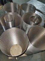 China Customized Hole Size Paper Industry Screen Basket Packaged in Wooden Box for sale