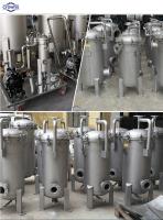 China 50 Bag Filtration Industrial Water Filtering for 2 Bag Size and 20000L/Hour Productivity for sale