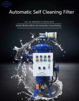 China High Productivity Industrial Water Filtering Convenient Filter Cleaning Stainless Steel for sale