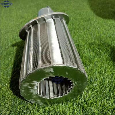 China Customized Centrifugal Filtration Basket Polished with Triangle Wedge Wire for sale